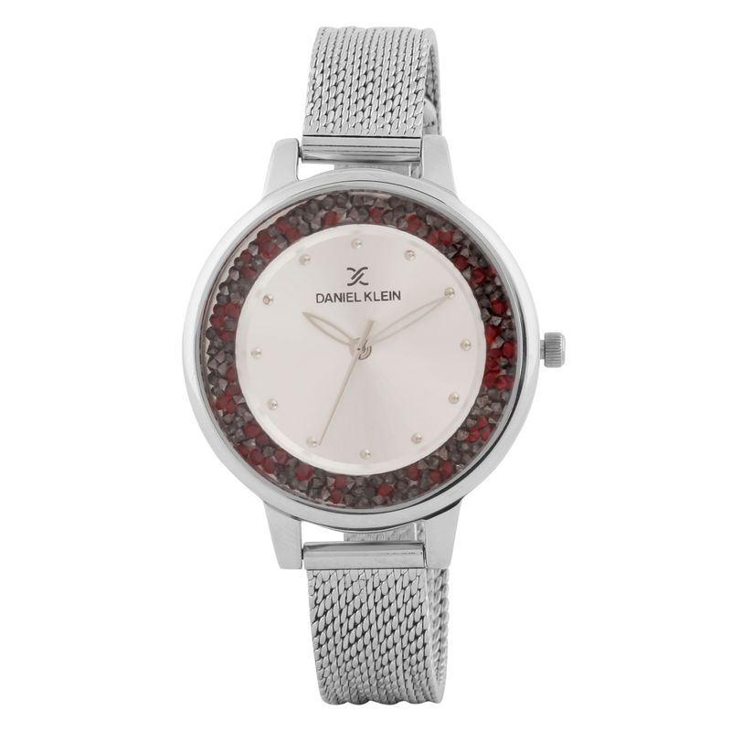 Buy Daniel Klein Analog Silver Dial Women S Watch DK Online