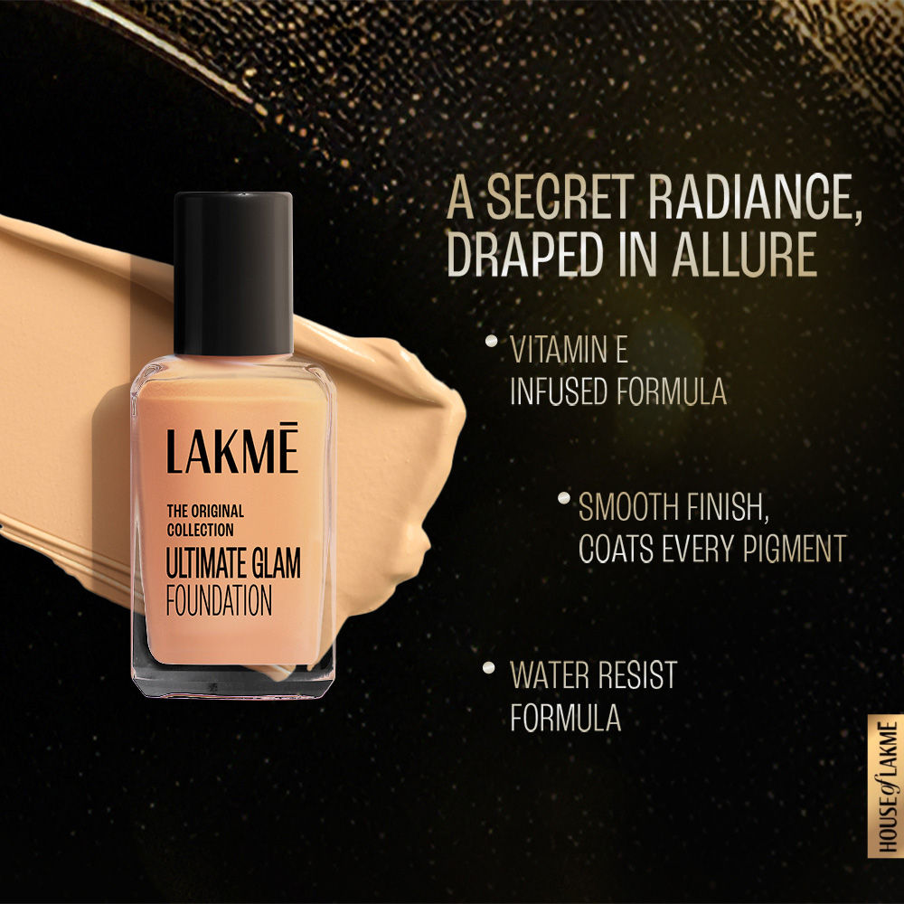 Buy Lakme Forever Matte Foundation For Superior Coverage, Vit E ...