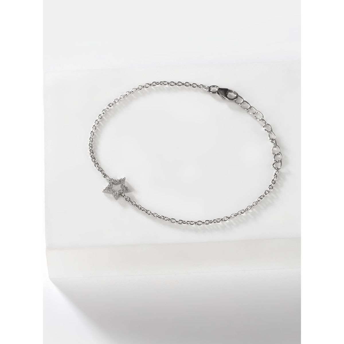 Shaya by CaratLane Rewrite The Stars Bracelet In 925 Silver: Buy Shaya ...