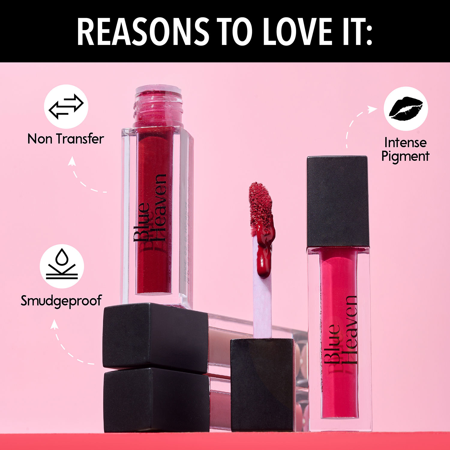 Blue Heaven Minis But Mighty Liquid Matte Lipstick Kit: Buy Blue Heaven ...