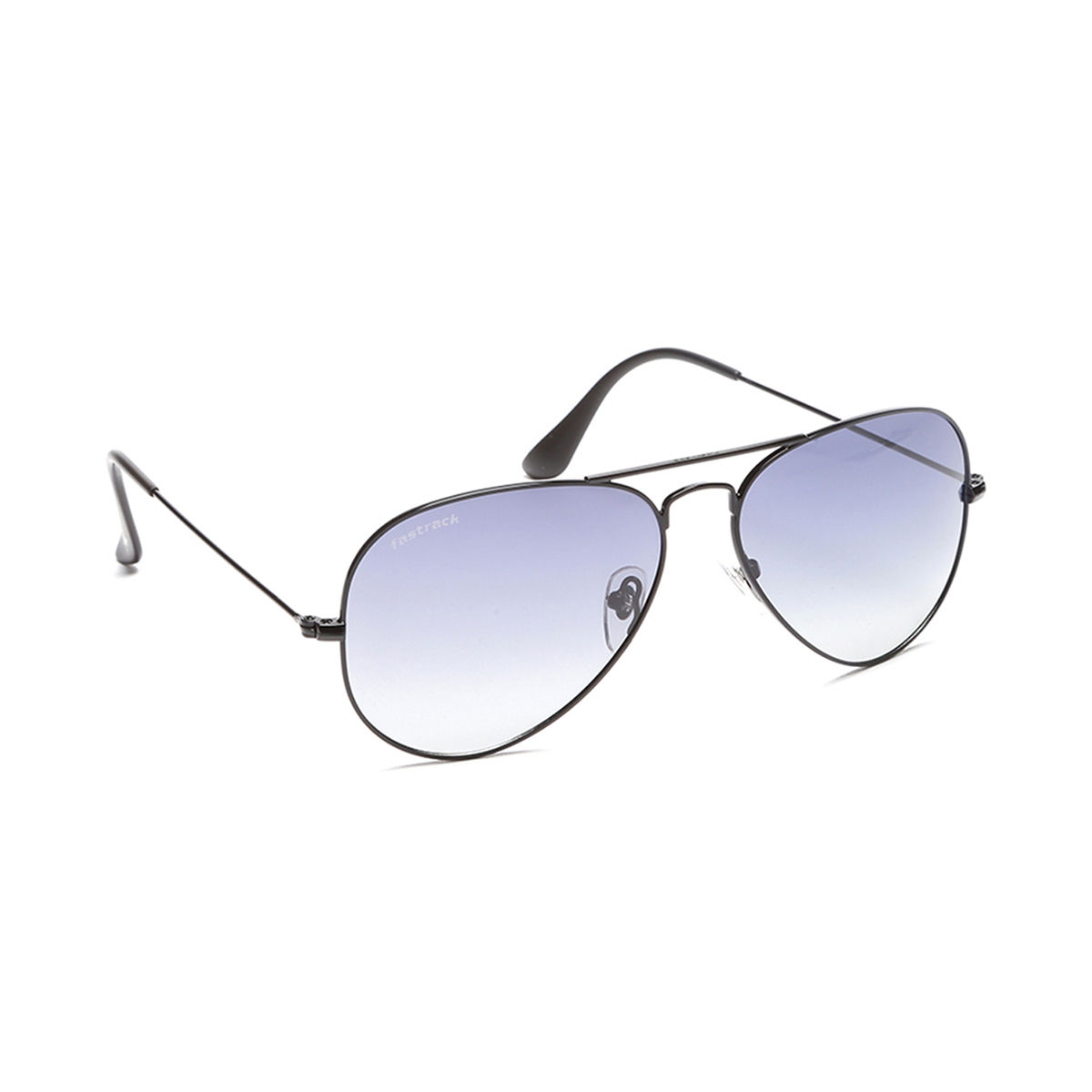 Buy Fastrack Black Aviator Sunglasses (M165BR15PV) Online
