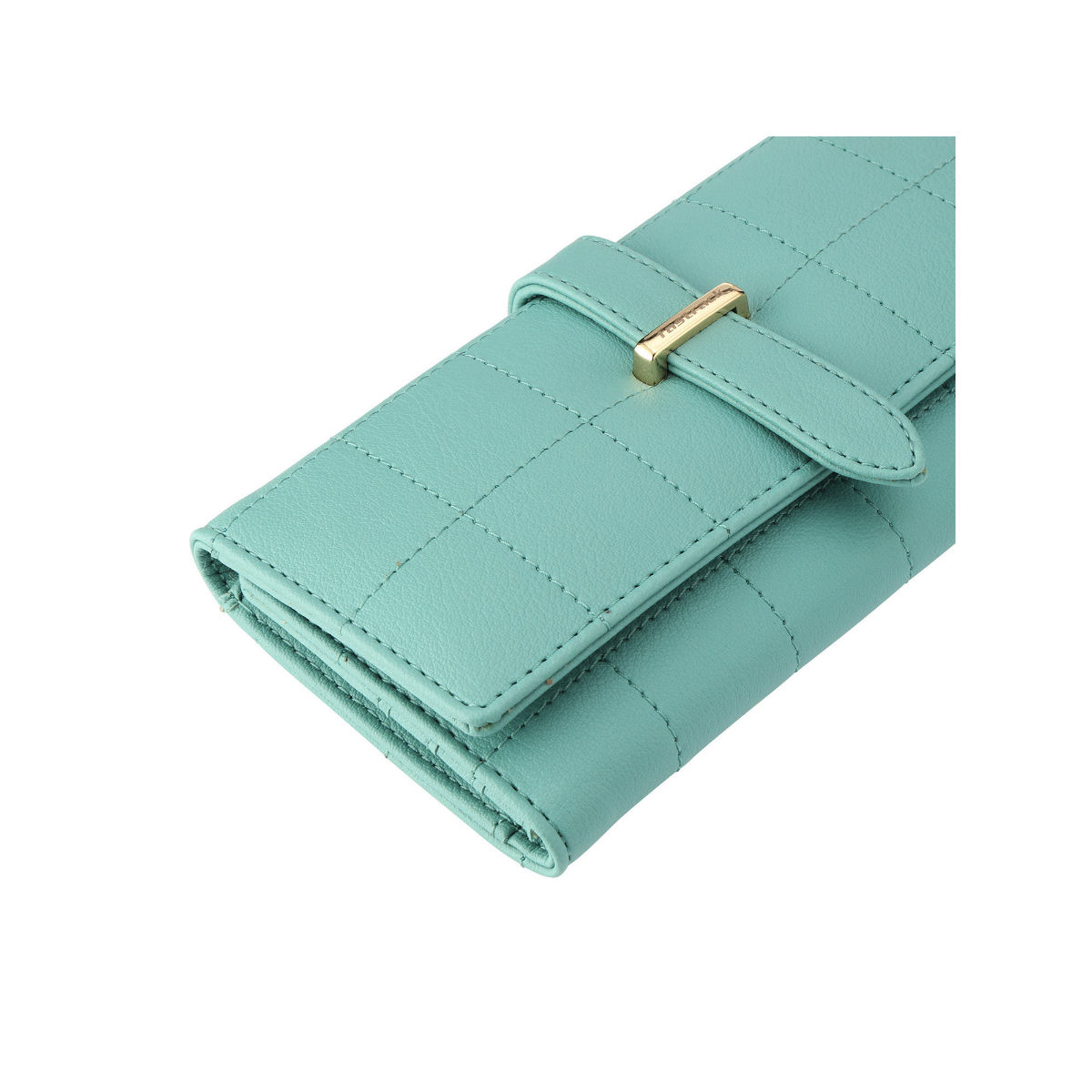 Buy Fastrack Quilted Teal Wallet Online