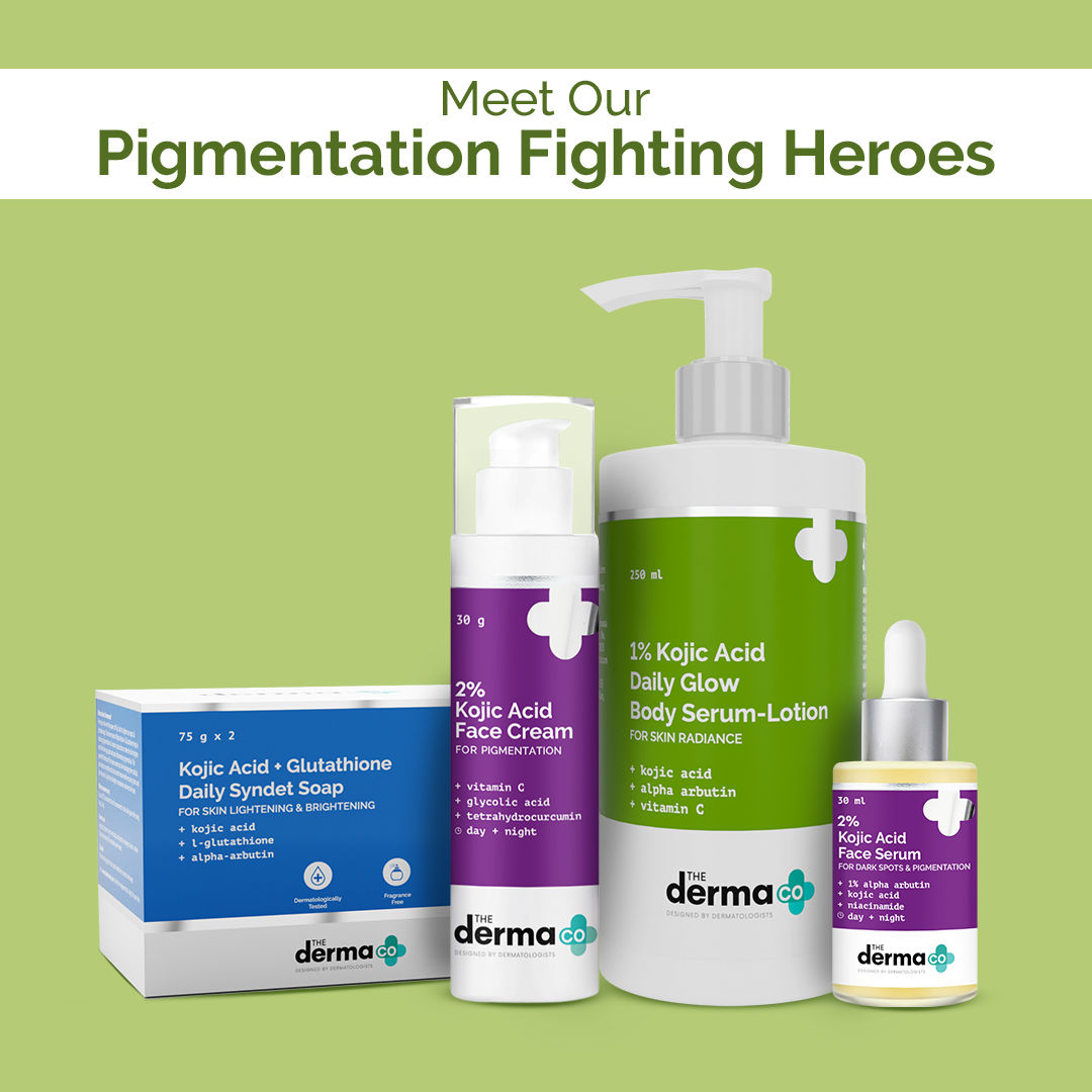 The Derma Co 1% Kojic Acid Daily Glow Body Serum Lotion For Skin ...