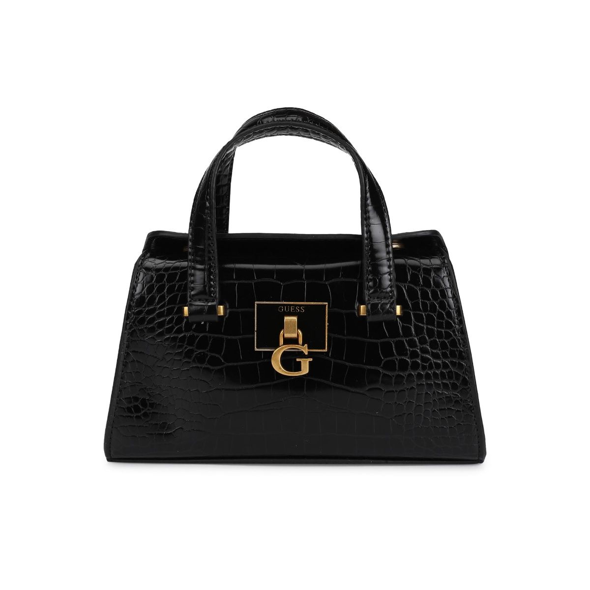 Buy Guess STEPHI MINI SATCHEL Black Sling and Cross bag Online