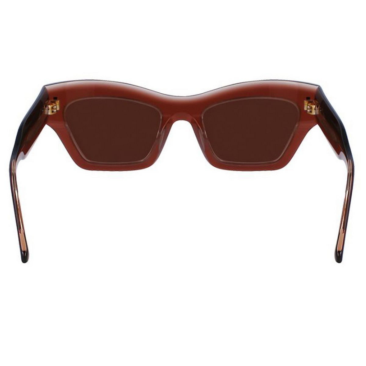 Buy Calvin Klein Brown Gradient Lens Rose Frame Cateye UV Protected ...