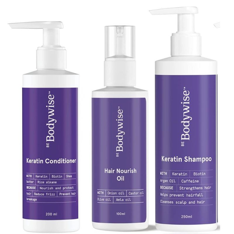 Buy Be Bodywise Complete Hair Care Kit (Hair Oil + AHS Shampoo ...
