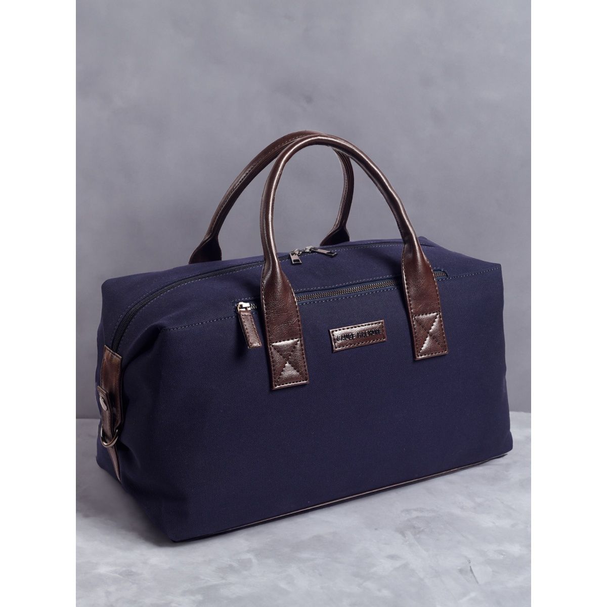 Buy Gauge Machine Unisex Navy Duffle Bag Online