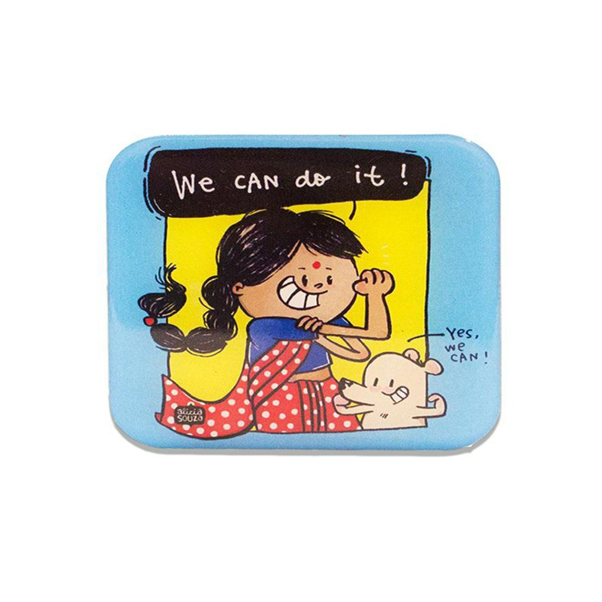 Alicia Souza We Can Do It Magnet: Buy Alicia Souza We Can Do It Magnet ...