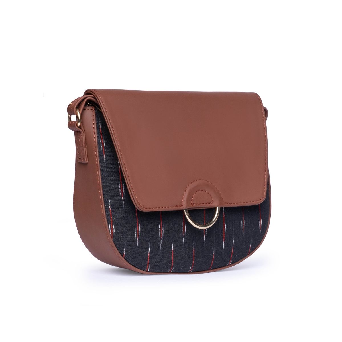 Buy Zouk Women Black Classic Sling Bag Online