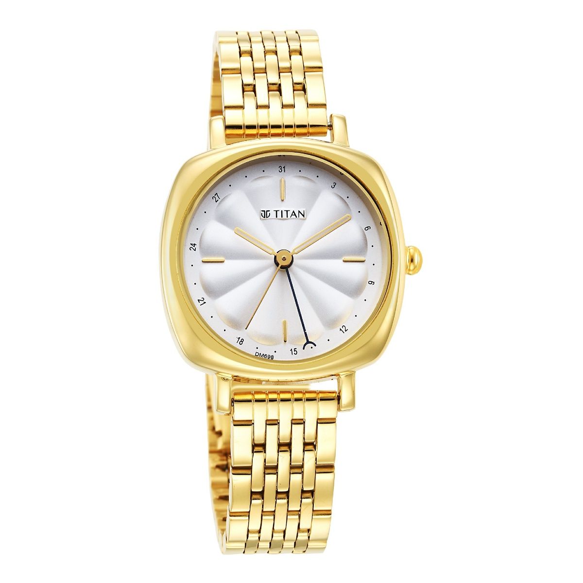 Buy Titan 2689Ym01 White Dial Analog Watch For Women Online