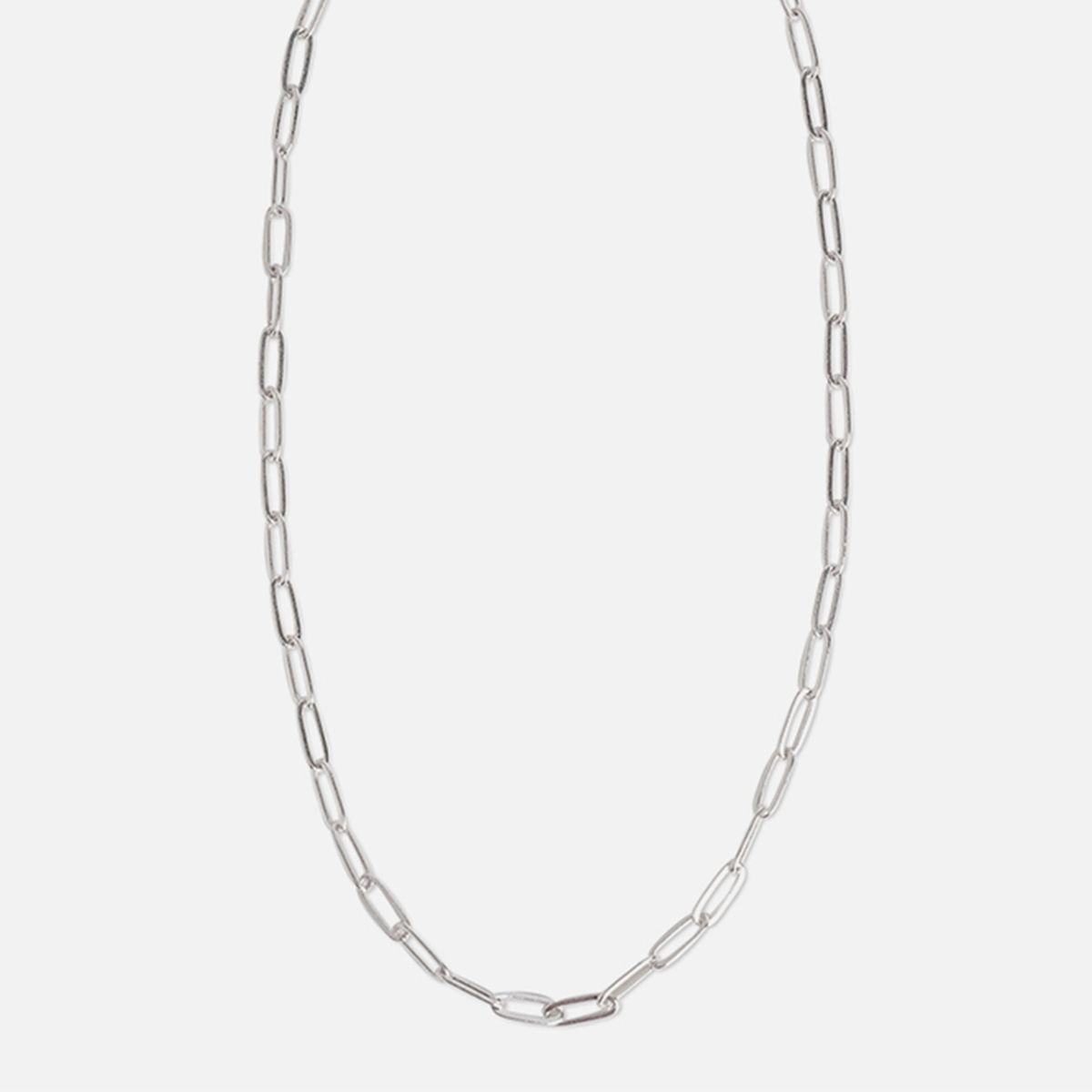 Buy Tipsyfly Silver Medium Staple Chain Online