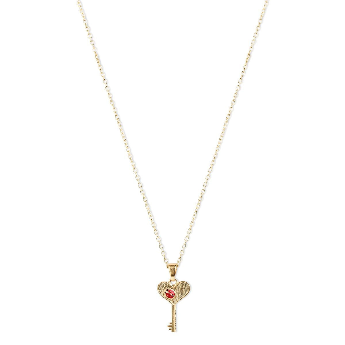 Buy Tipsyfly Gold Ladybug Key Necklace Online