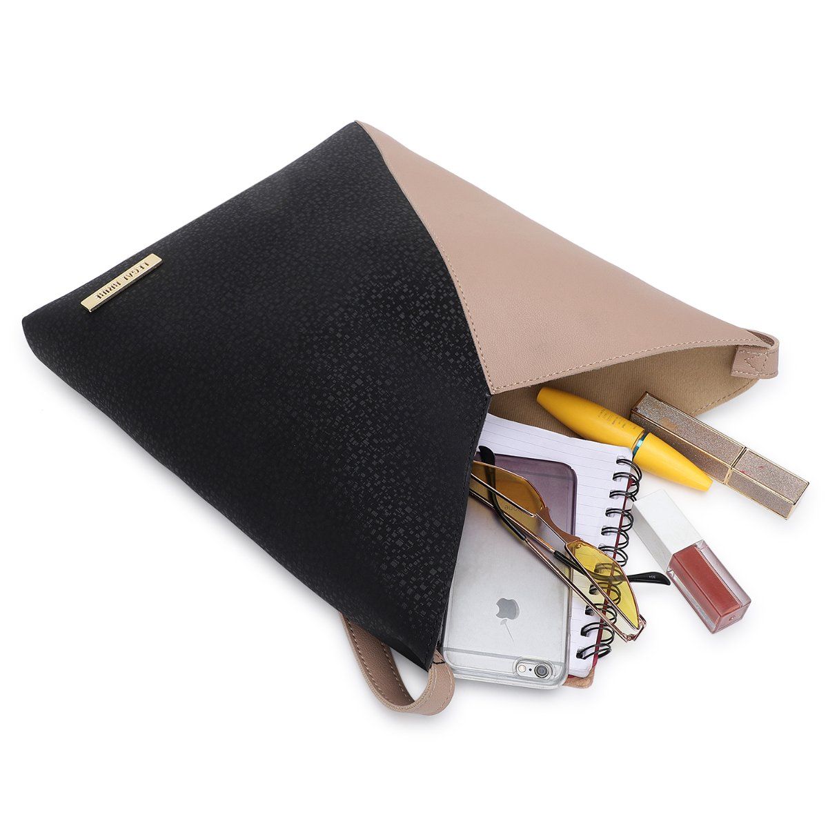 Legal Bribe ColorBlock Hand Bag - Black: Buy Legal Bribe ColorBlock ...