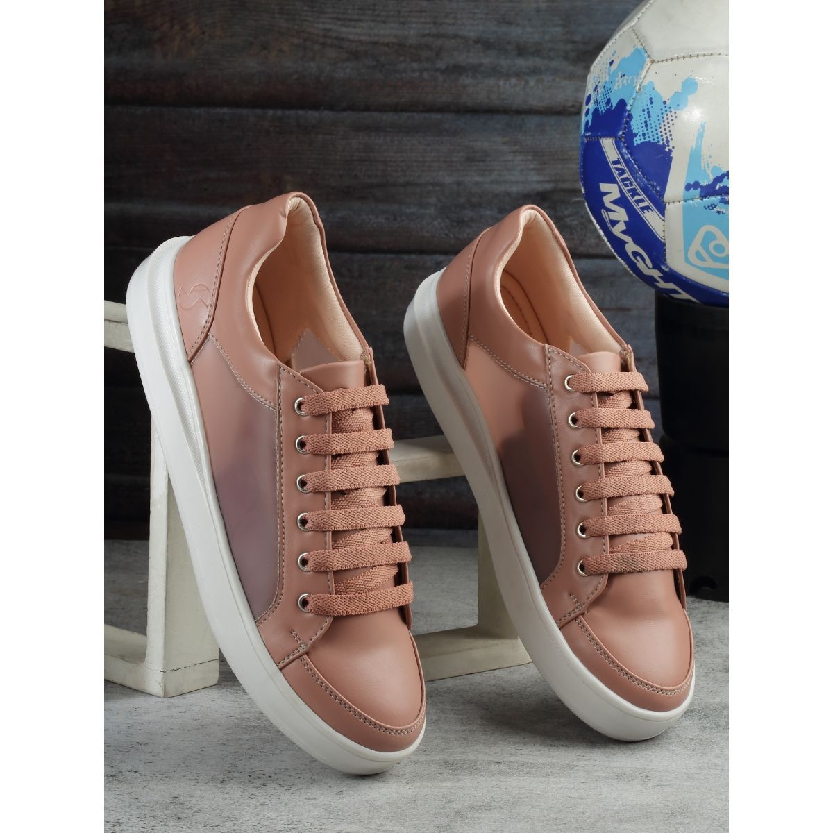 Buy SOLETHREADS Lucid Brown Solid Women Casual Shoes Online