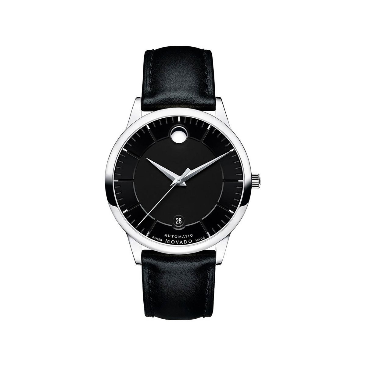 Buy Movado 606873 Black Dial Analog Watch For Men Online