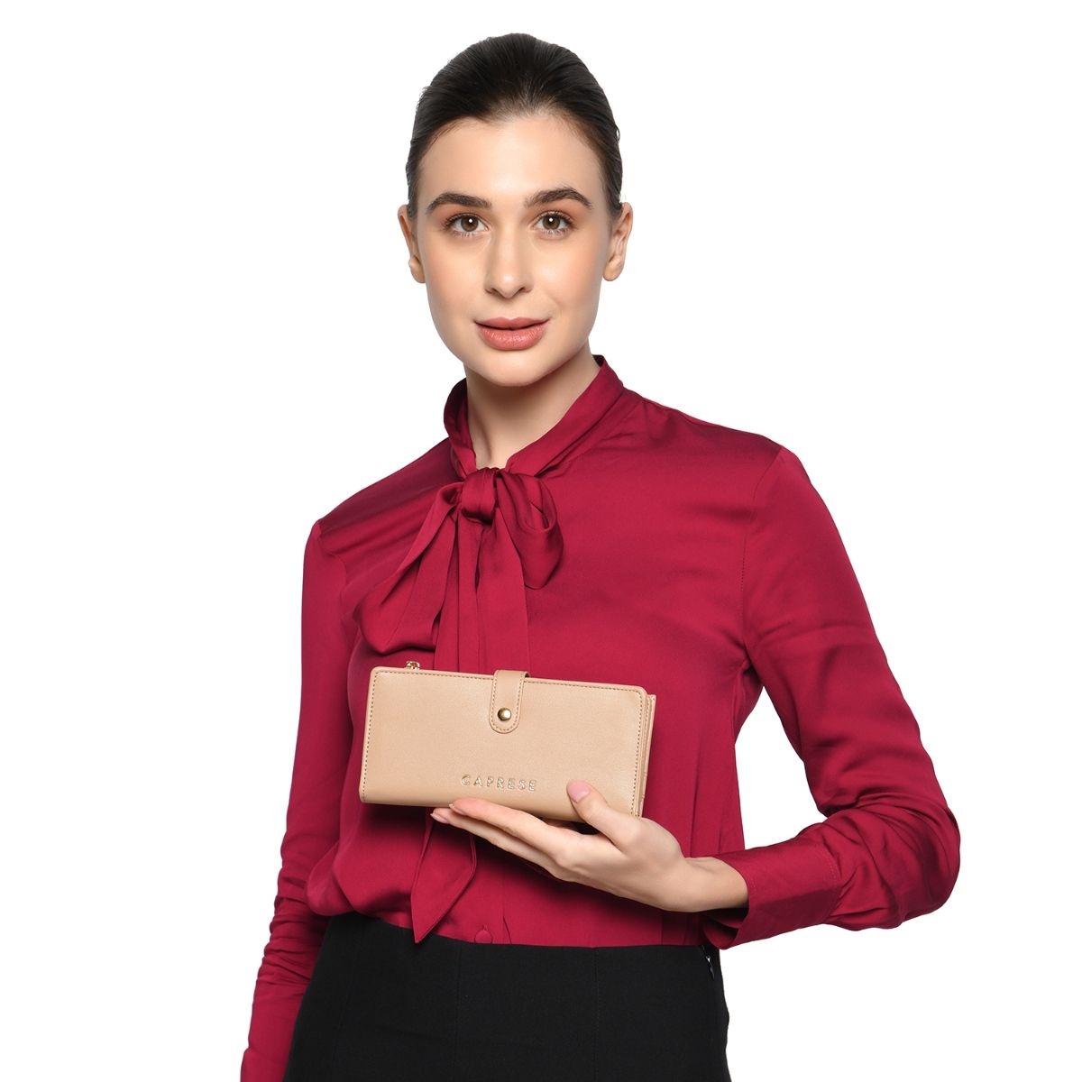 Caprese Erica Fold Wallet Medium Beige: Buy Caprese Erica Fold Wallet ...