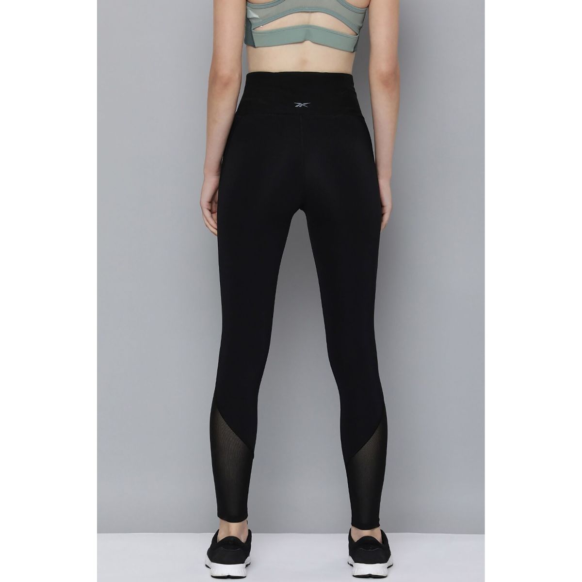 Buy Reebok Womens Black Lux Perform Tights Online