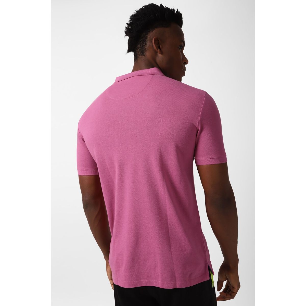 Reebok Mens Pink Always On Polo T Shirt