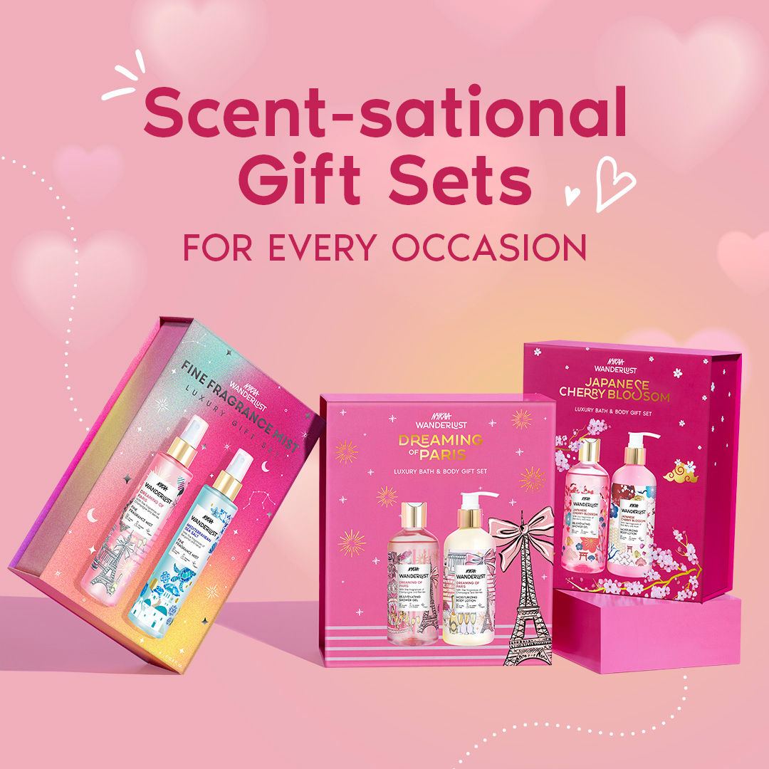 Buy Nykaa Wanderlust Luxury Gift Set Of 2 Fragrance Mist (Mediterranean ...