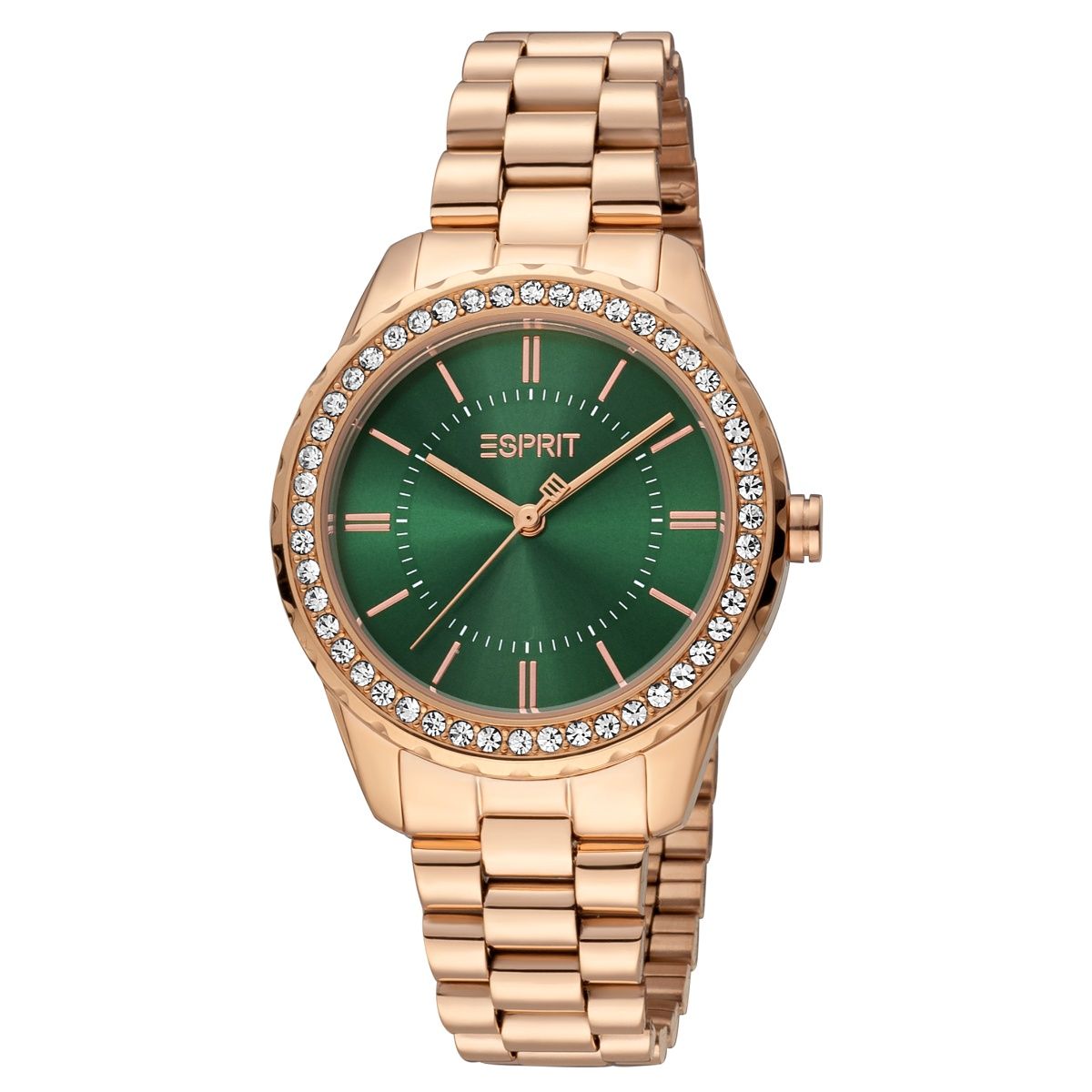 Buy Esprit Dark Green Dial Women Watch (M) Online
