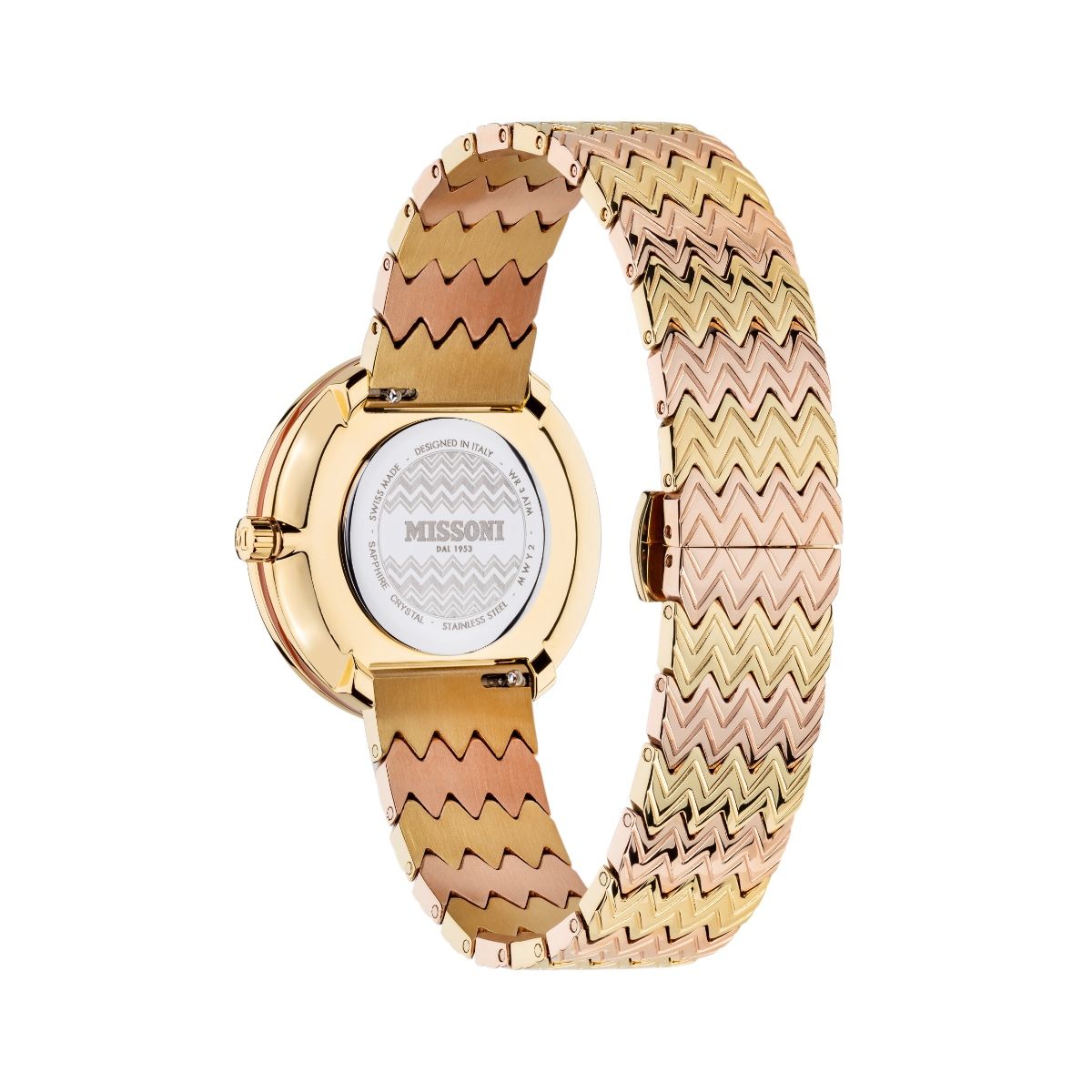 Buy Missoni Watches Analog Black Dial Women Watch - MWY201221 Online