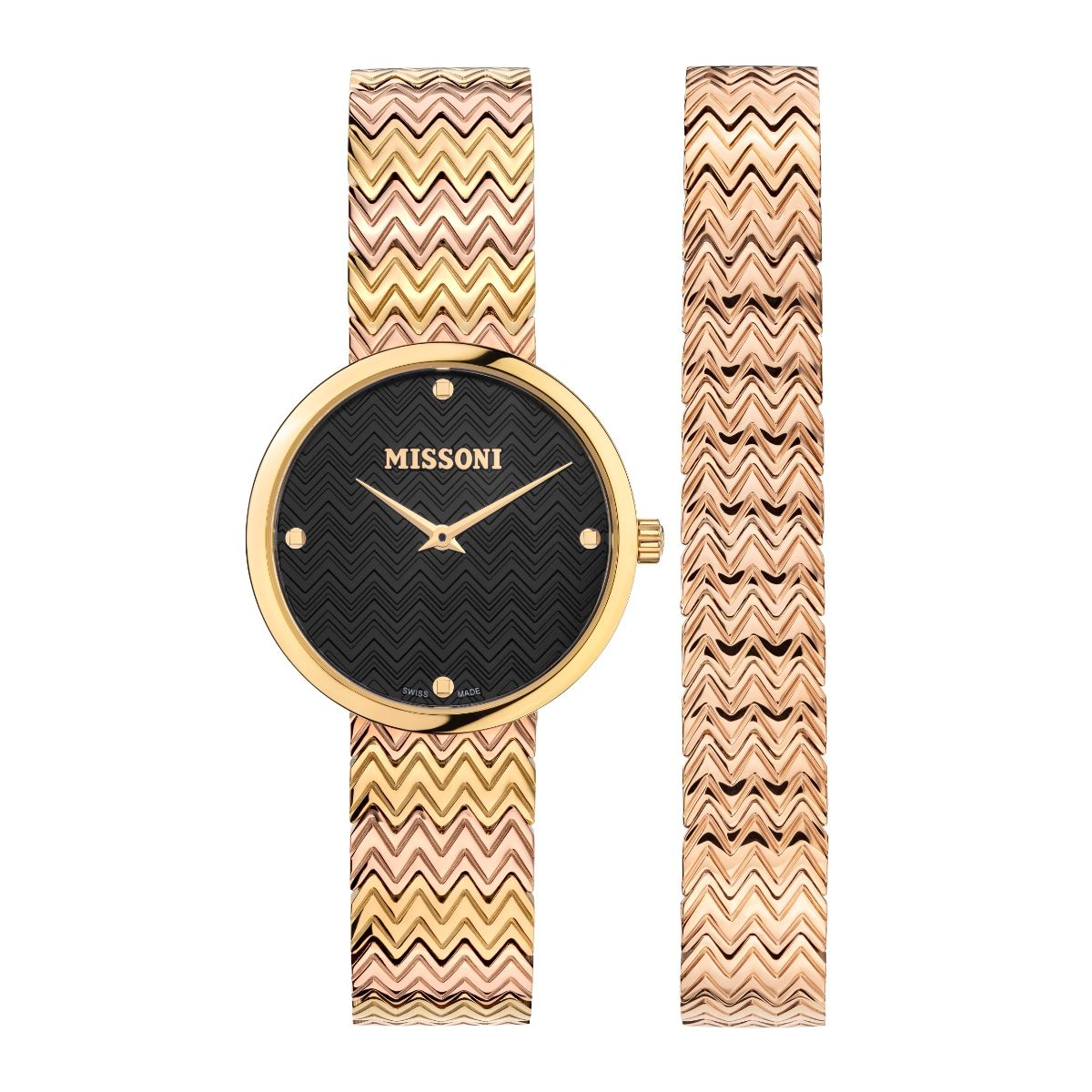 Missoni Watches Analog Black Dial Women Watch - MWY201221: Buy Missoni ...