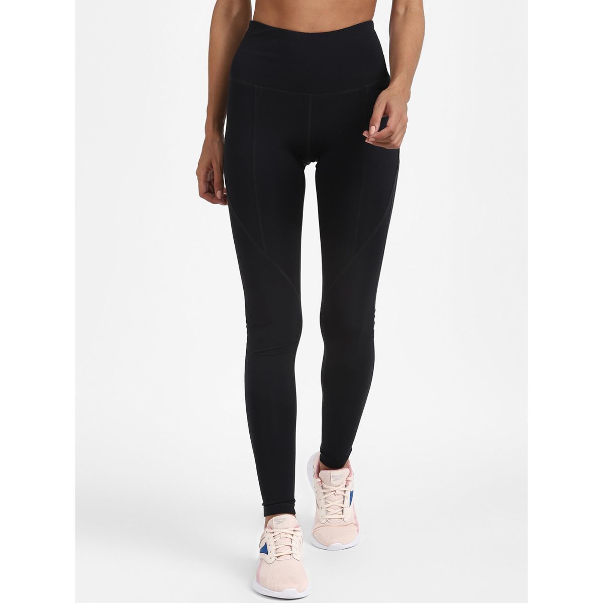 Buy Reebok Wor Pp High Rise Tight Black Training Tights Online
