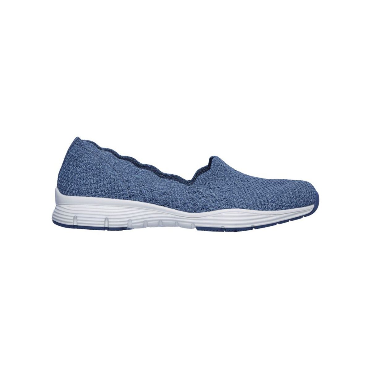 Buy SKECHERS Seager - Stat Blue Modern Comfort Slip-on Online