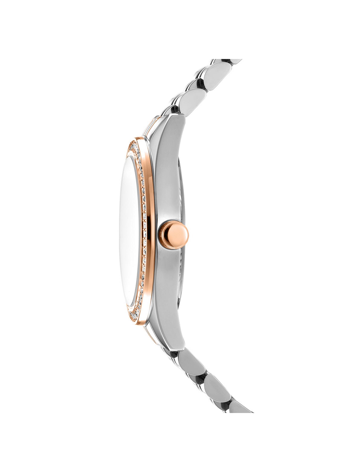 Buy DKNY DK1L098 Multifunction Silver Round Dial Womens Watch ...