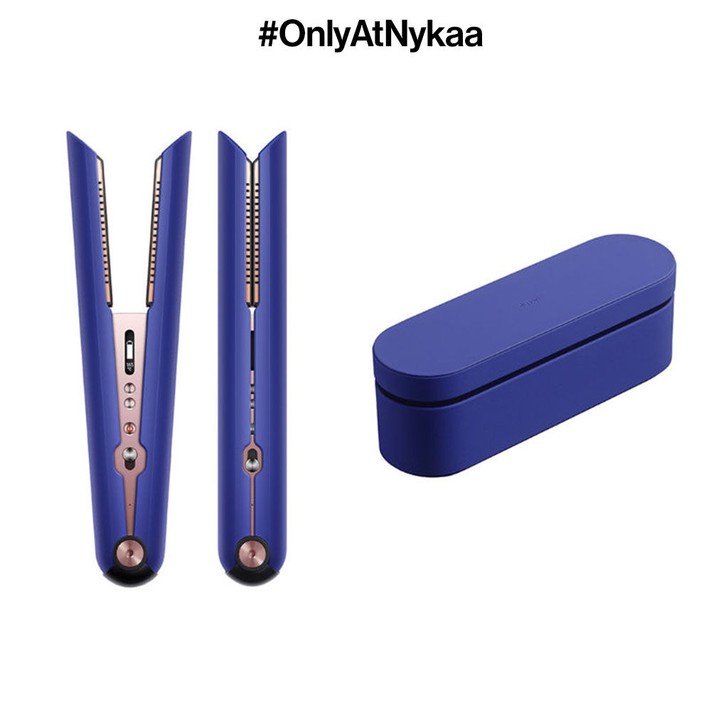Dyson Corrale Hair Straigntener - Vinca Blue & Rose Gifting Bundle ...