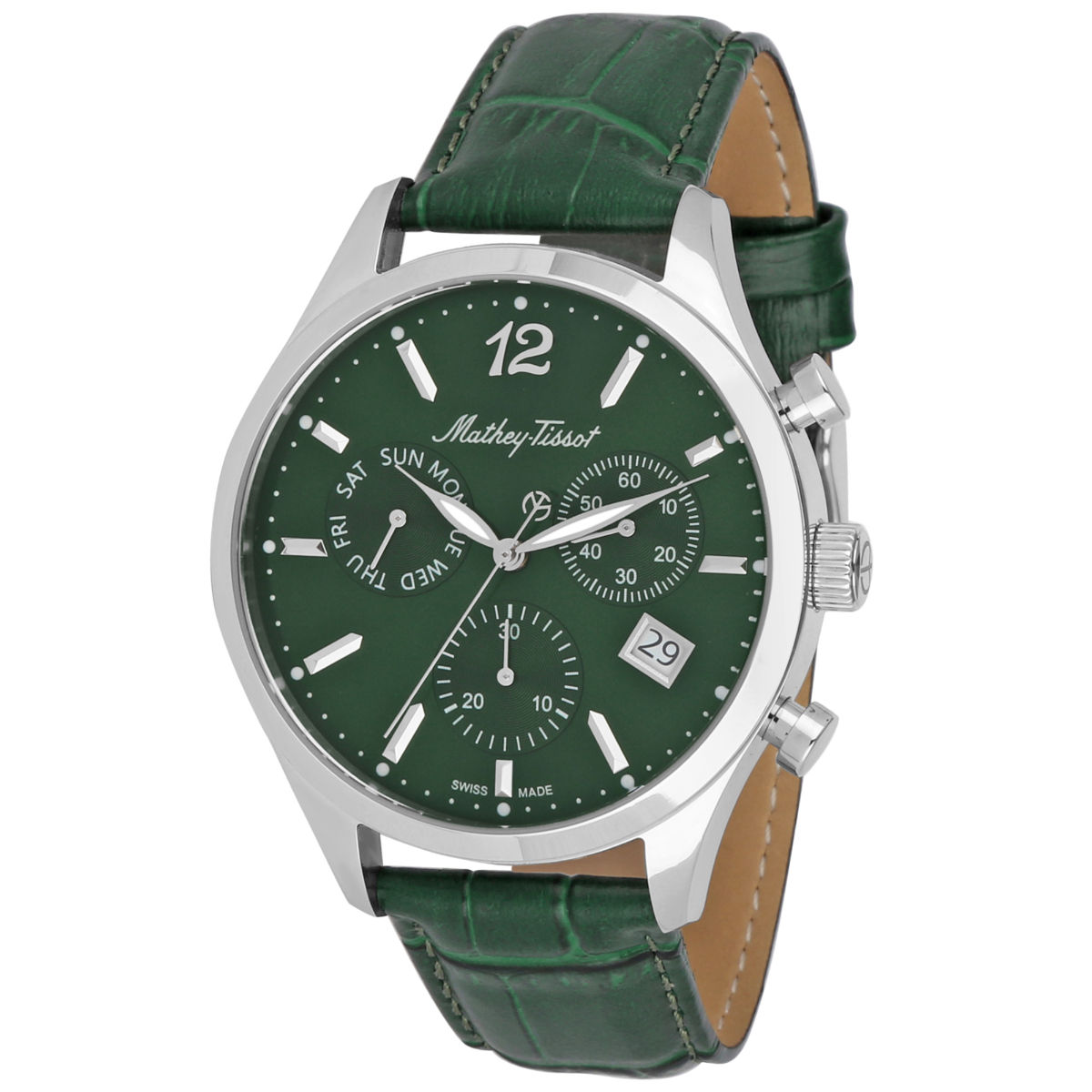 Buy Mathey-Tissot Green Dial Chronograph Analog Watch for Men ...