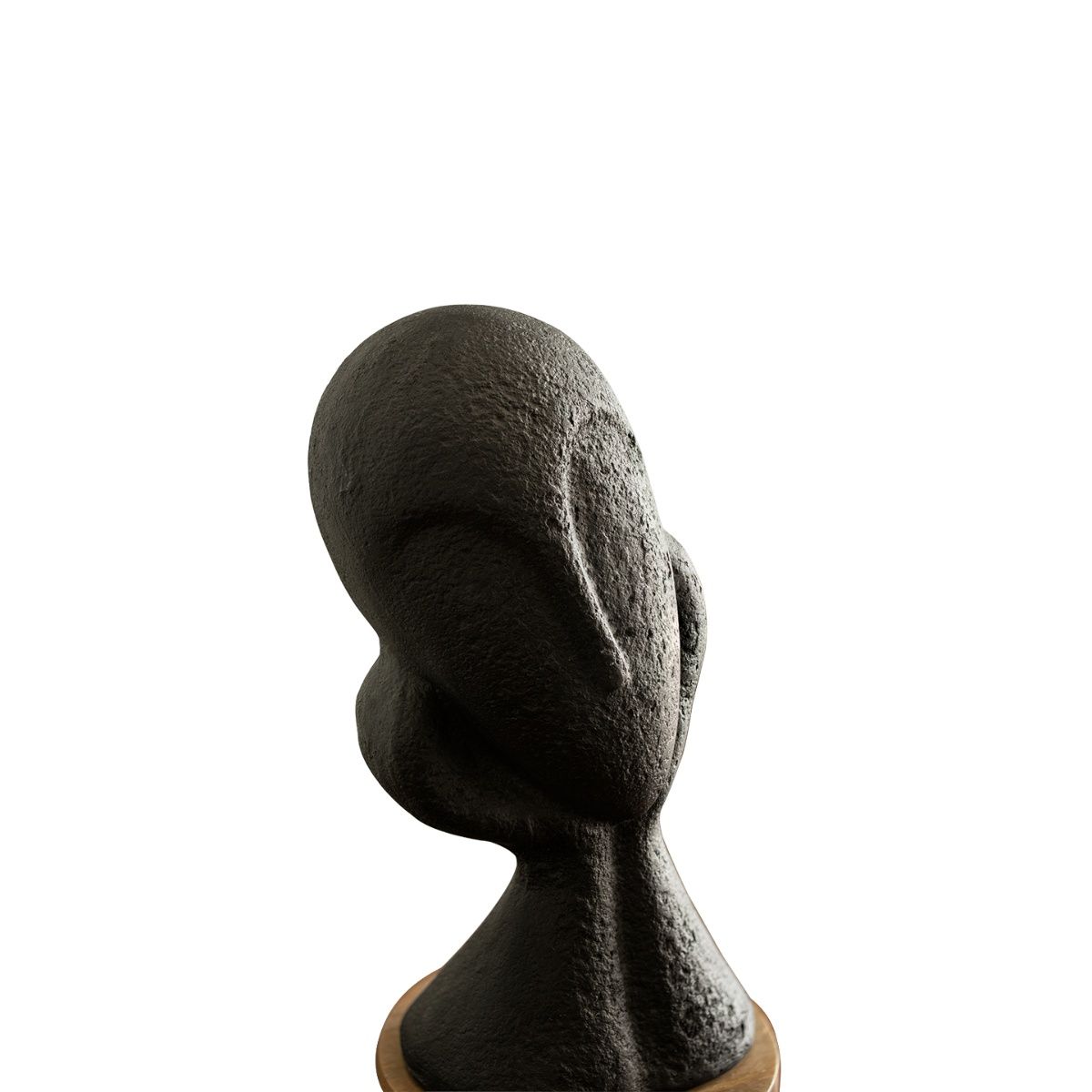 Buy Ellementry Spellbound Face Ecomix Black Sculpture for Home and ...