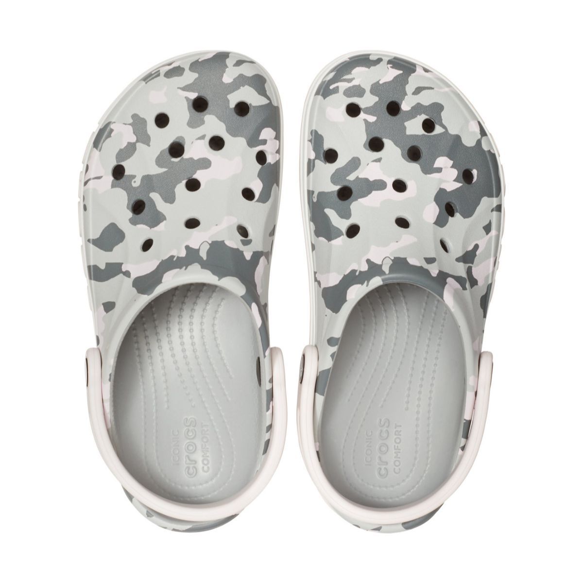 Buy Crocs Grey Bayaband Camouflage Clogs (Euro 42-43) Online