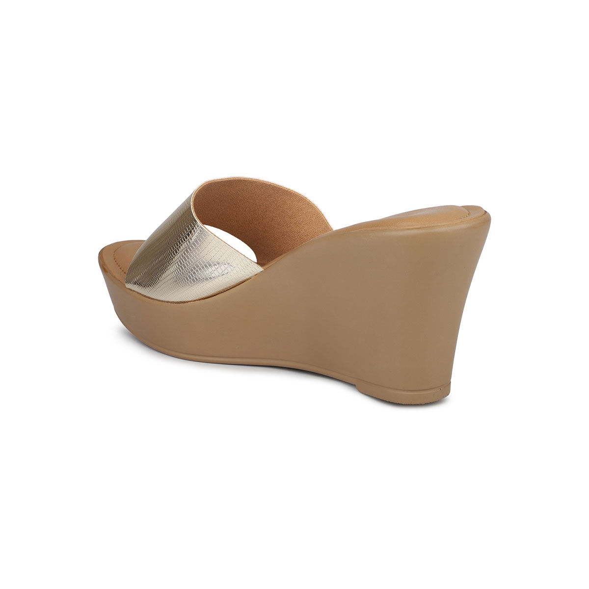 Buy Inc.5 Women Gold Party Wedges Online