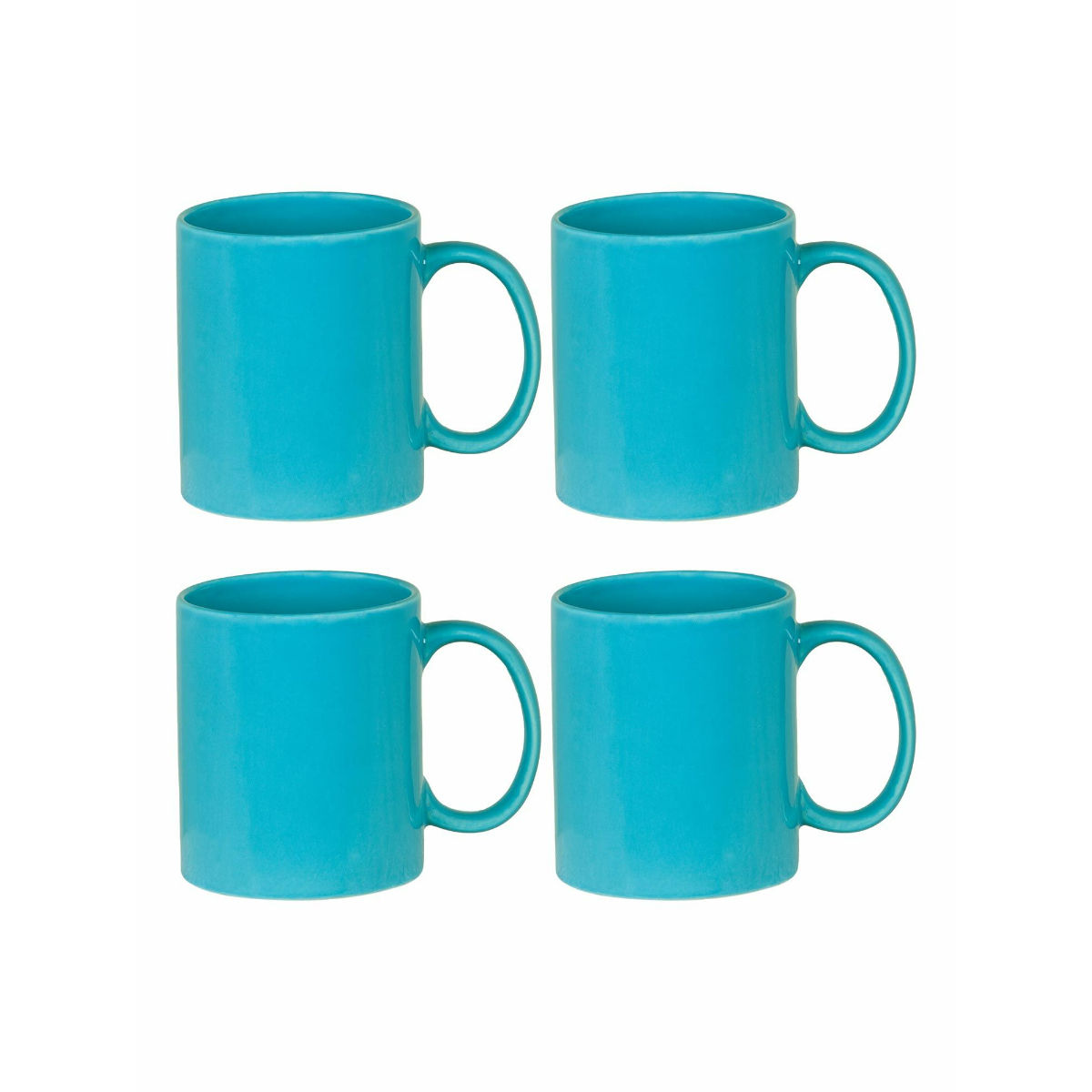 Goodhomes Ceramic Large Tea Coffee Color Mug Set Of 4 Buy Goodhomes