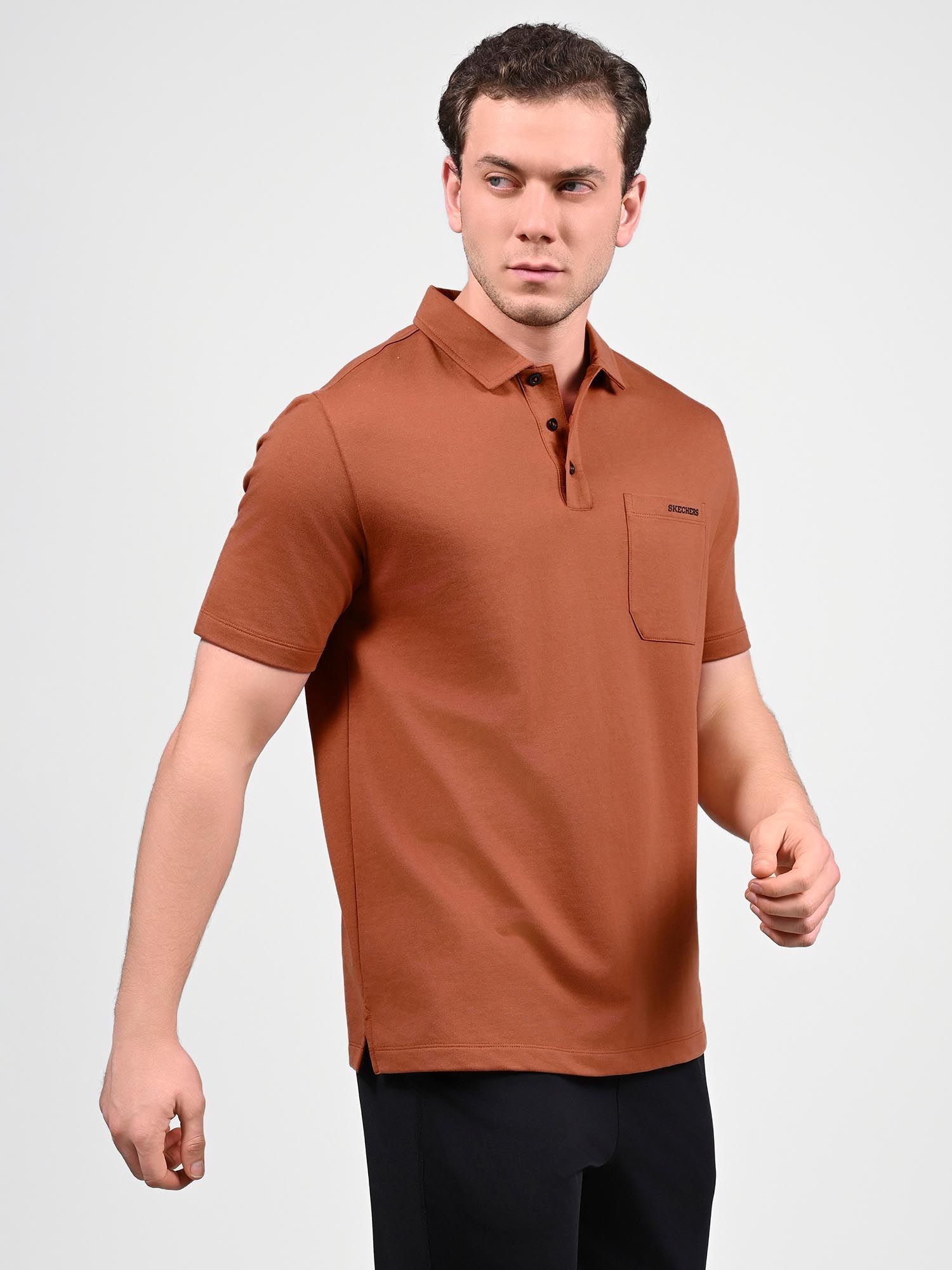 SKECHERS Earth Terry Polo T Shirt