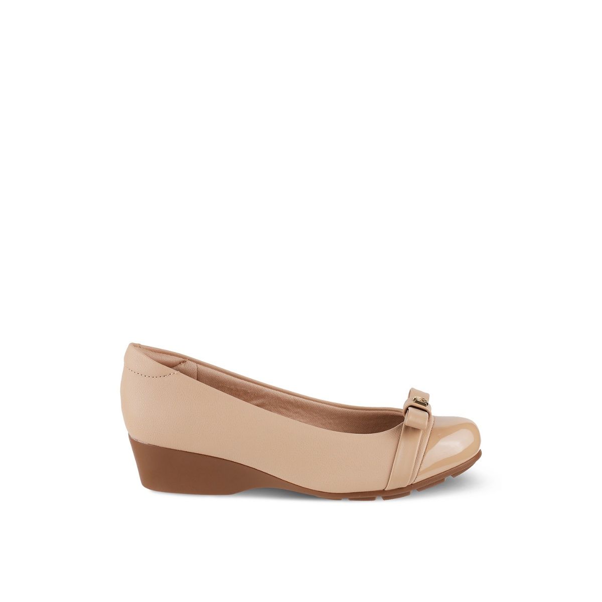 Buy MODARE Beige Flat Ballerinas Online