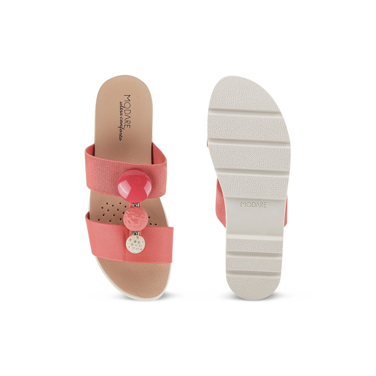Buy MODARE Rose Flat Sandals Online