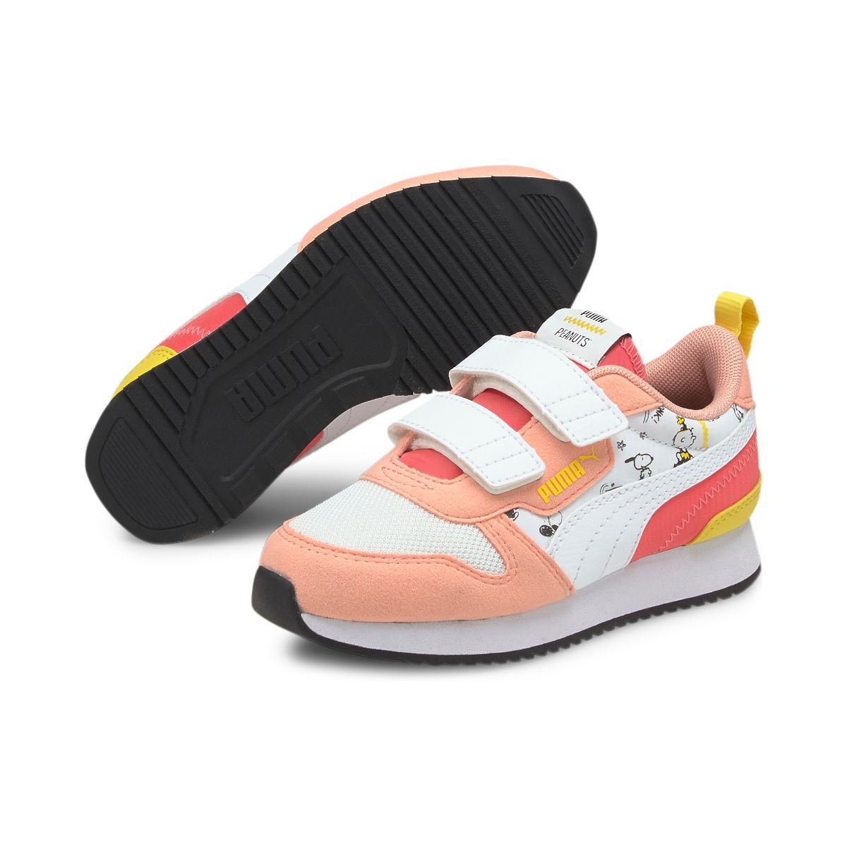 Puma X Peanuts R78 Little Kids Shoes - Peach: Buy Puma X Peanuts R78 ...