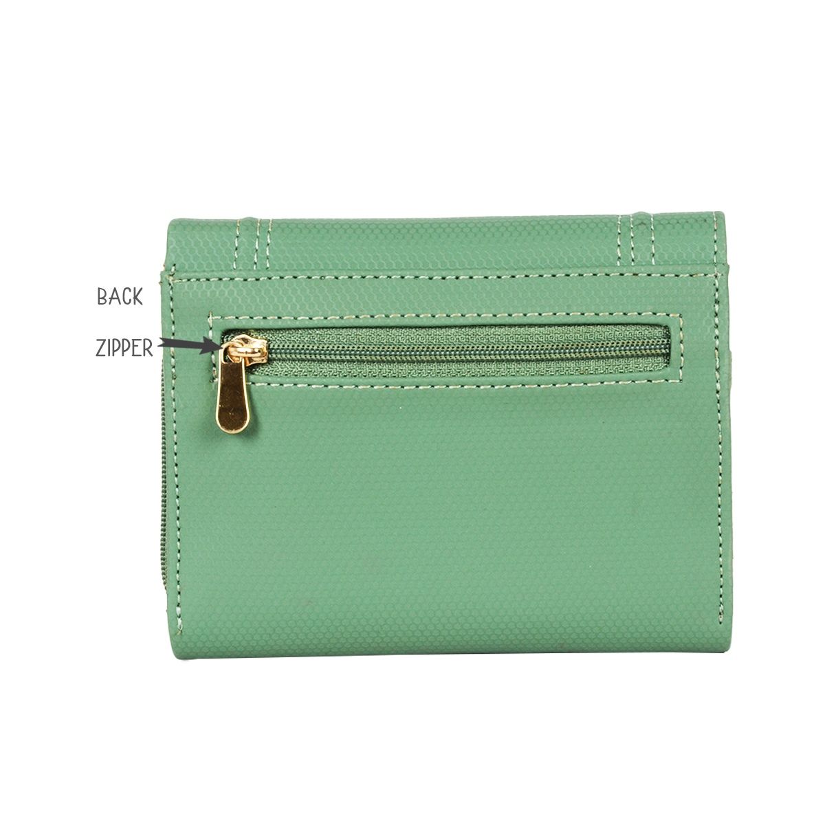 Buy Baggit Aya Green Small Wallet Online