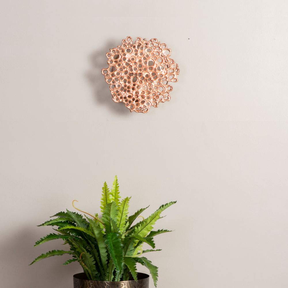 The Decor Remedy Reef Wall Sconce - Rose Gold: Buy The Decor Remedy ...