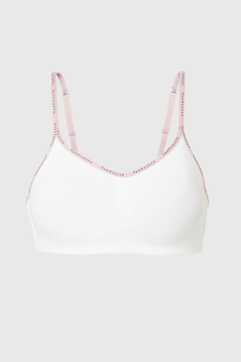 Buy Van Heusen Women Seamless Cups & Non Padded Cami Bra - White Online