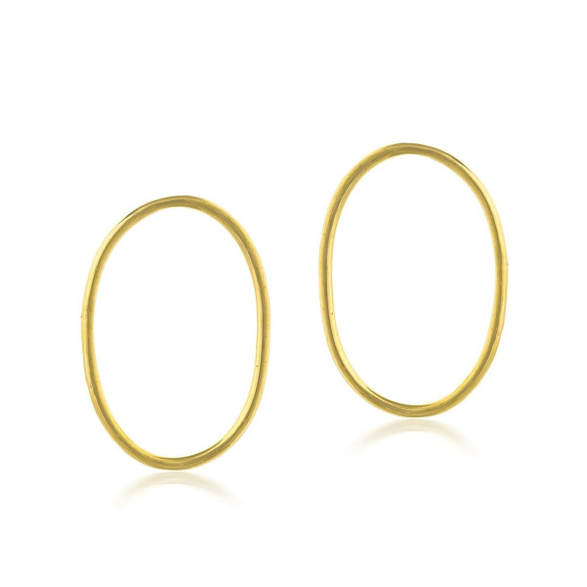 Buy Circular Drop Earrings with Push Back Closure Online