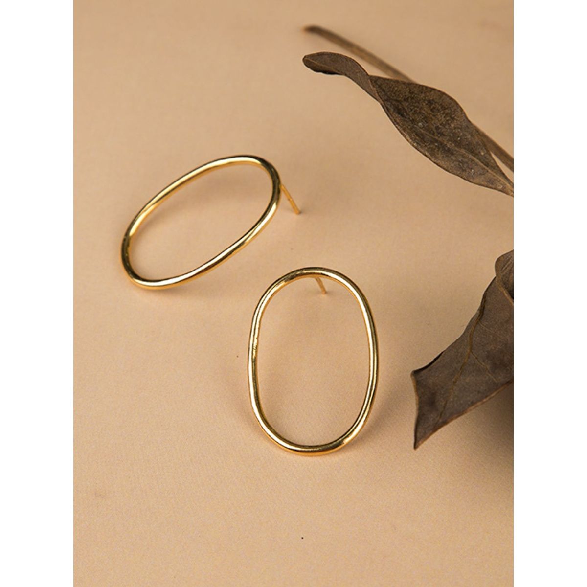 Buy Circular Drop Earrings with Push Back Closure Online