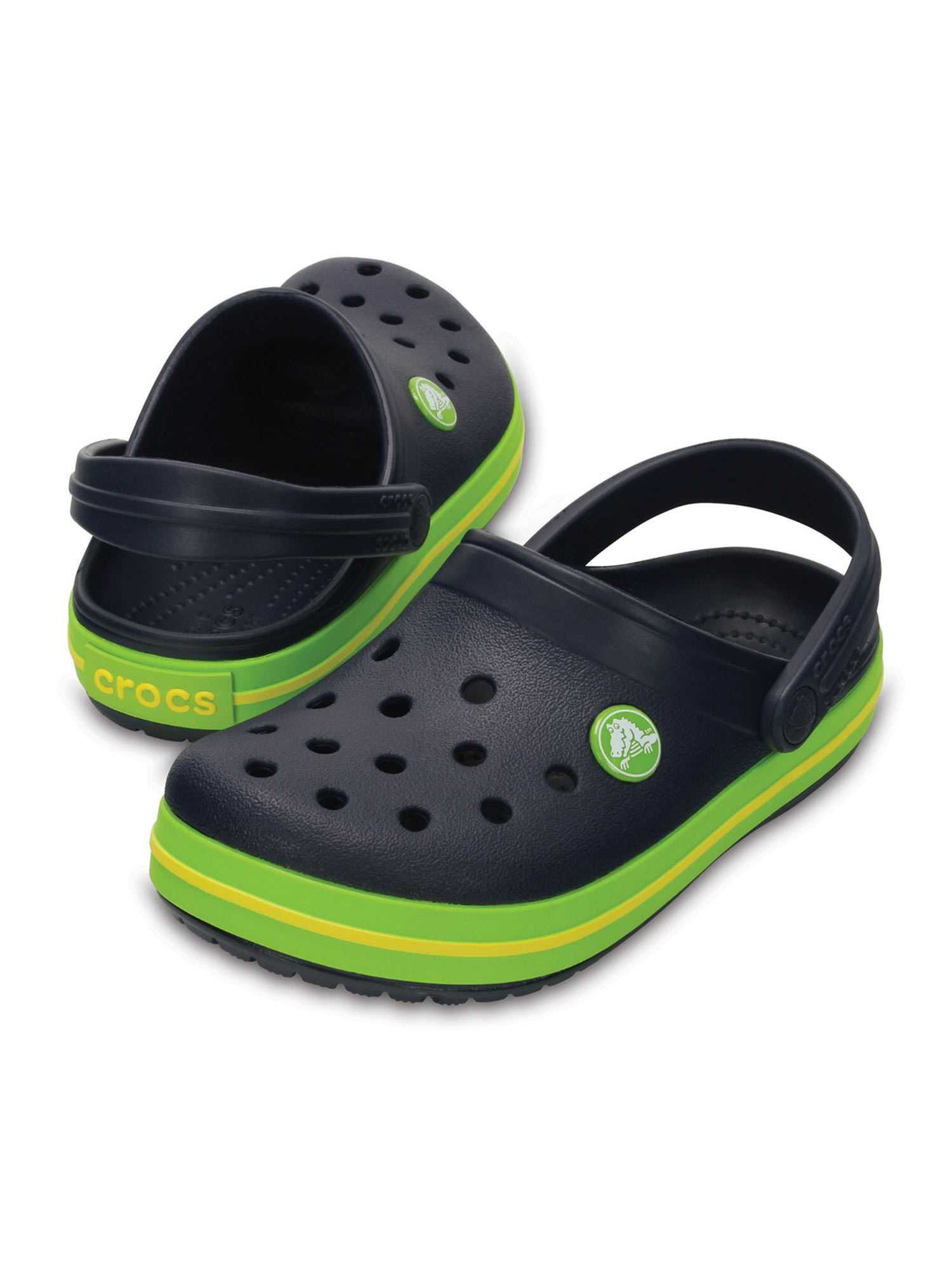 Crocs Black Solid Clogs: Buy Crocs Black Solid Clogs Online at Best ...