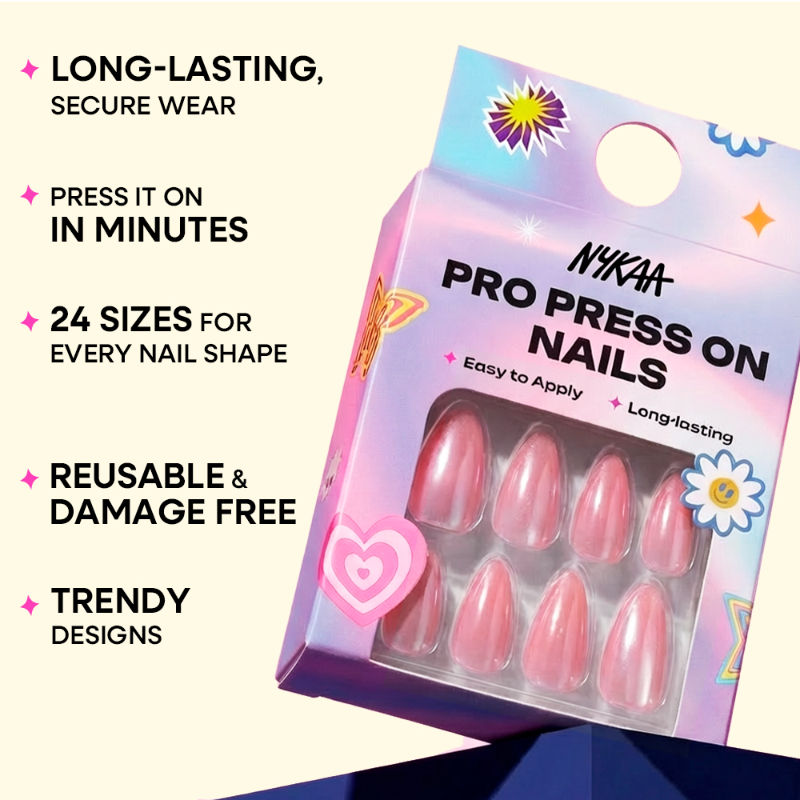 Buy Nykaa Cosmetics Pro Press On Nails Online