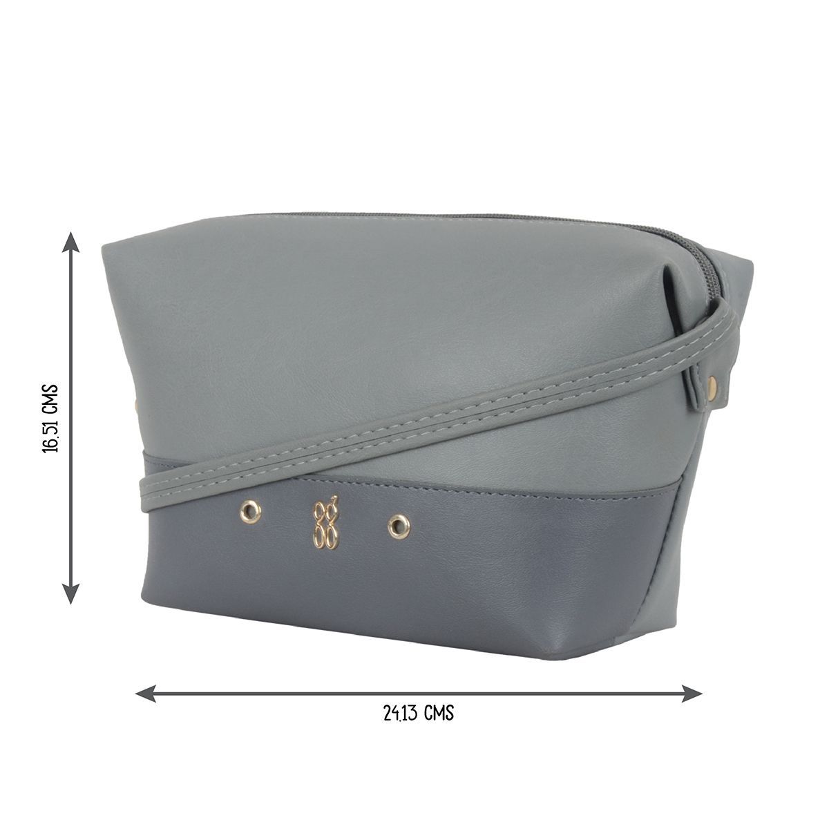 Buy Baggit Aperture Grey Sling Bag Online