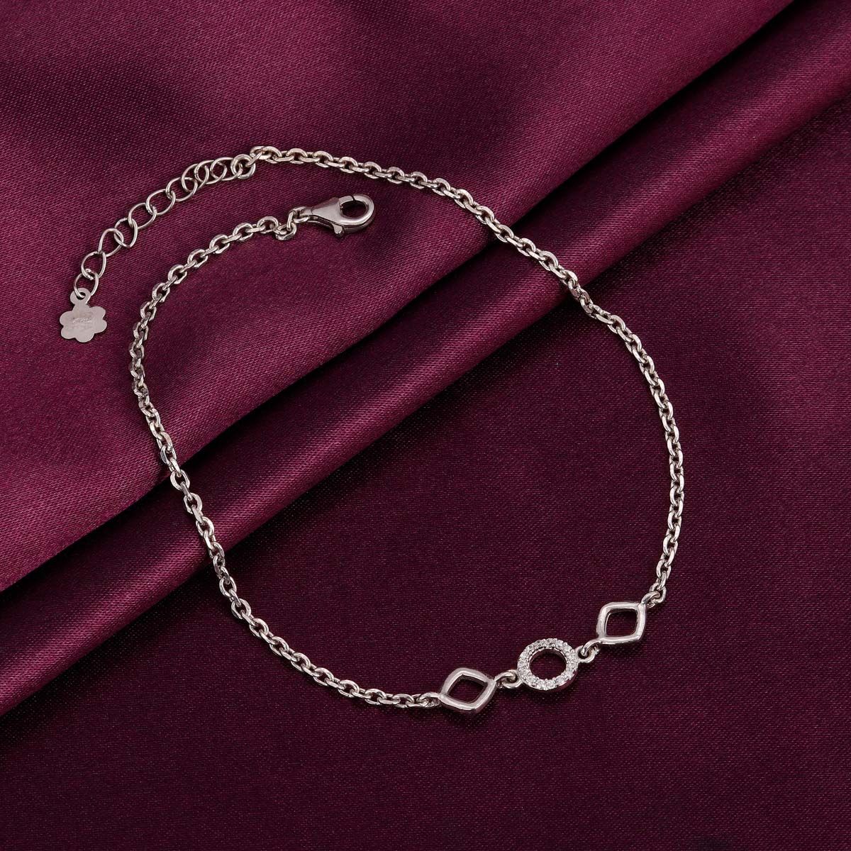 Buy GIVA Sterling Silver Unity Anklet for Womens and Girls Online