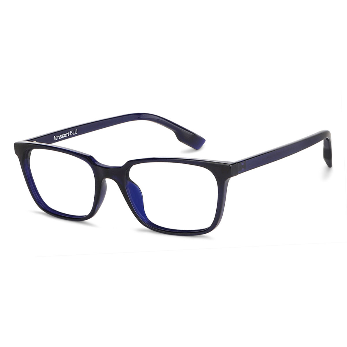 Buy Lenskart Blu Zero Power Blue Full Rim Rectangle Blue Block Phone ...