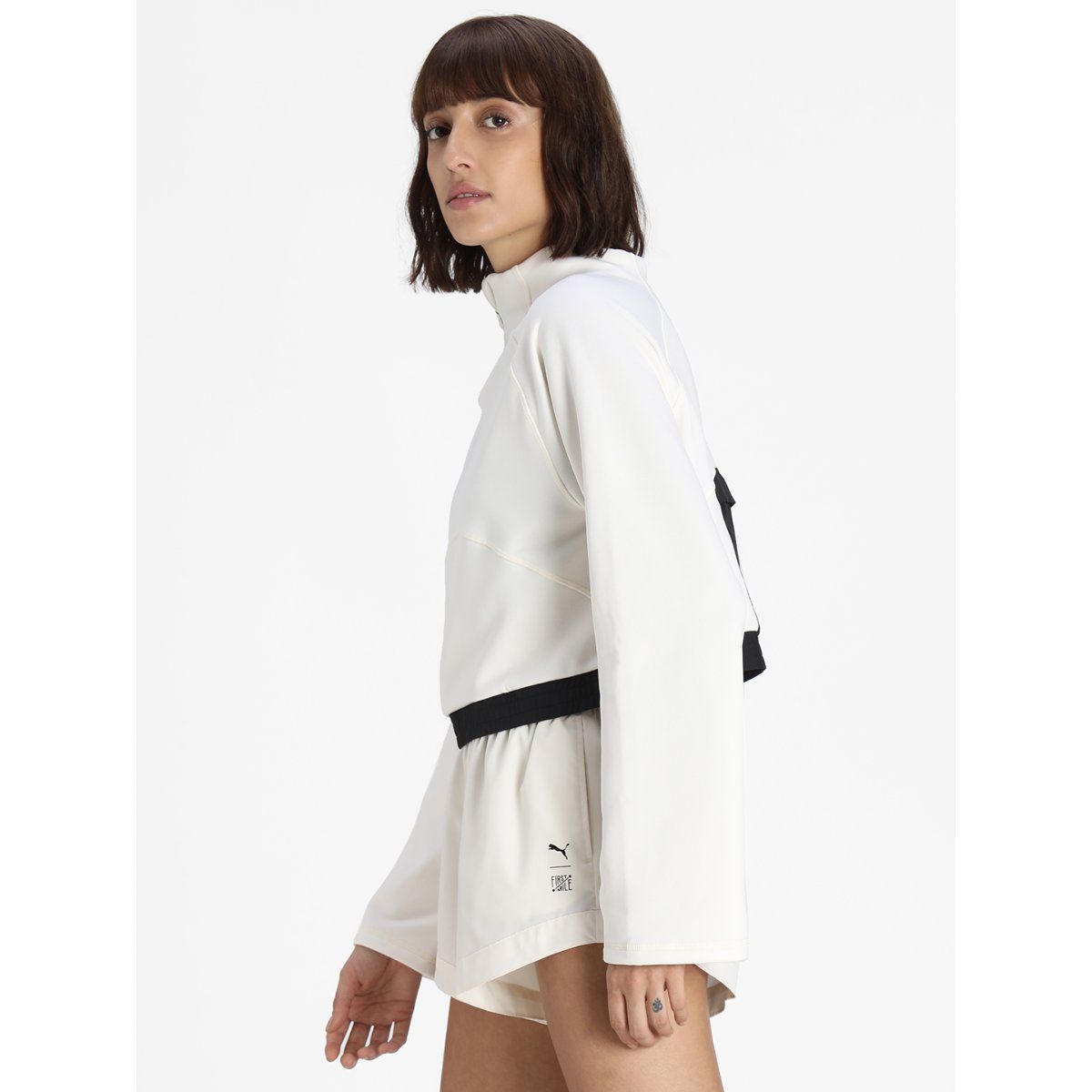 Puma Train First Mile Mock Neck Womens White Sweatshirt: Buy Puma Train ...
